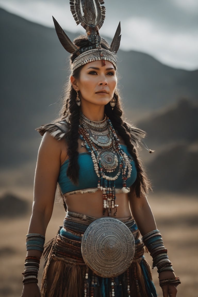 Fantacy women, shaman, full b | image created by sanjol | Tensor.Art