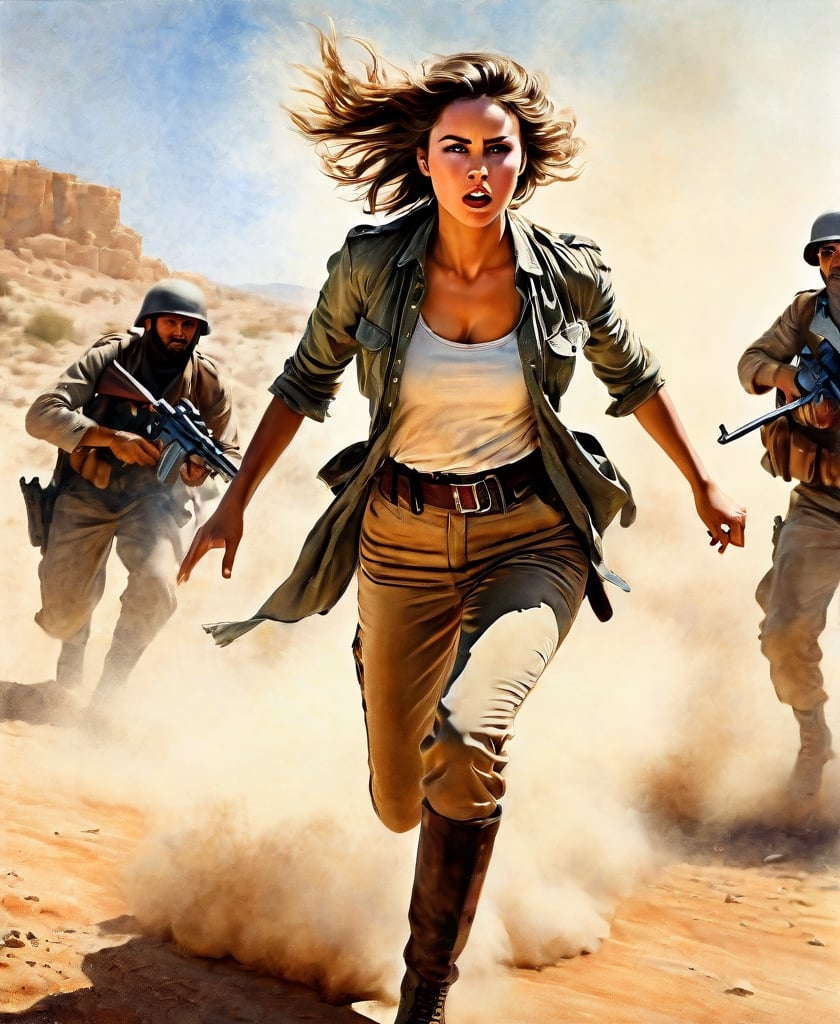 Operation Desert Hawk | image created by Draqulore | Tensor.Art