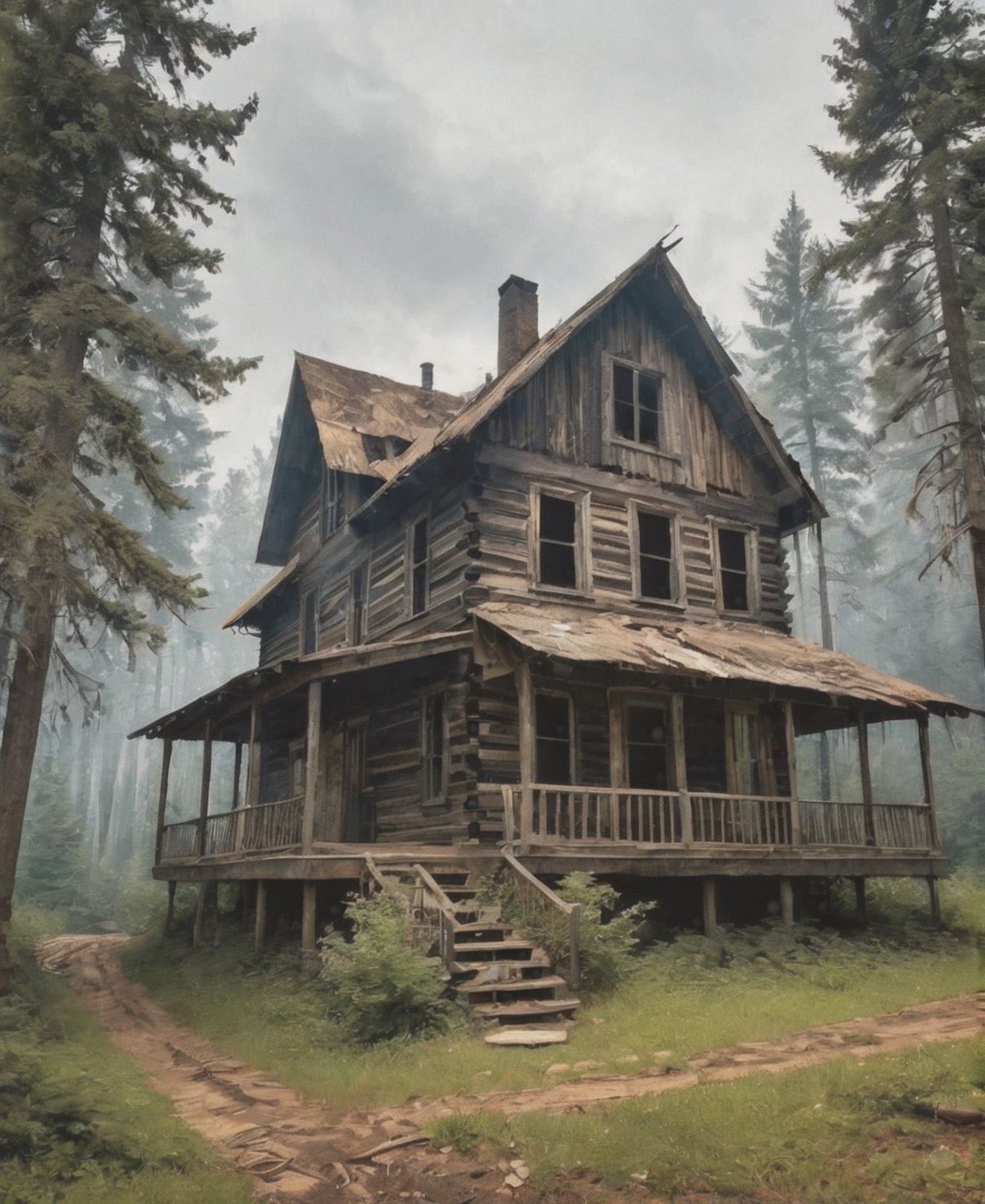 Witch House | image created by Draqulore | Tensor.Art