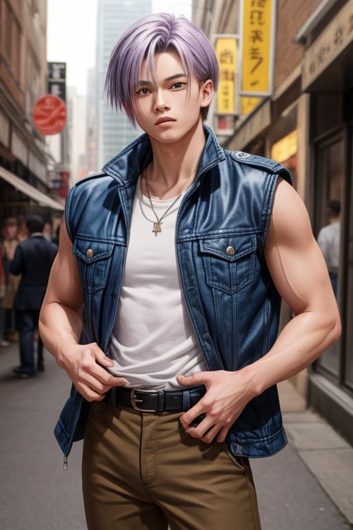 future trunks | image created by nyayyayay | Tensor.Art