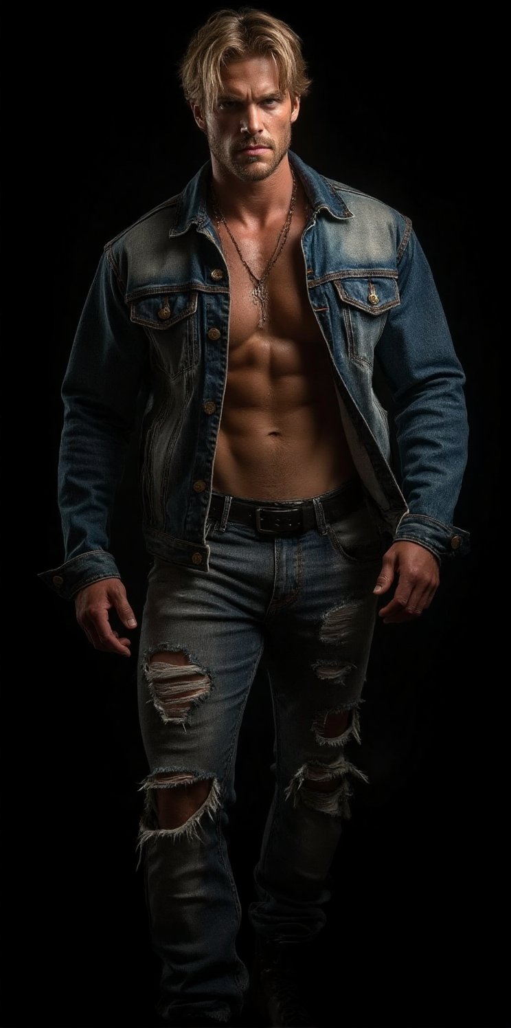 Posando en jean | image created by aramismcy | Tensor.Art
