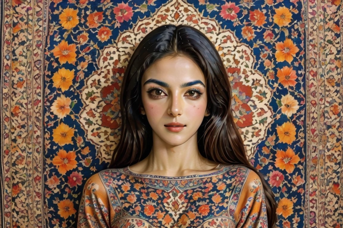 A beautiful young Persian woma | image created by parinaaz | Tensor.Art