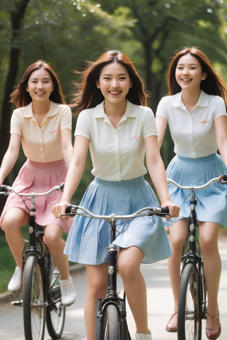 A group of youthful girls wear | image created by Snakeking | Tensor.Art