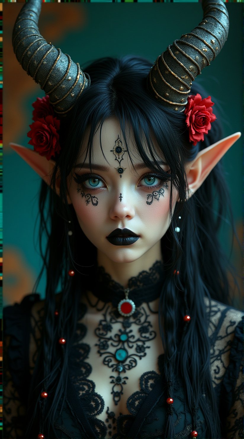 Julyann | Demon Girl | image created by Shunkaha | Tensor.Art