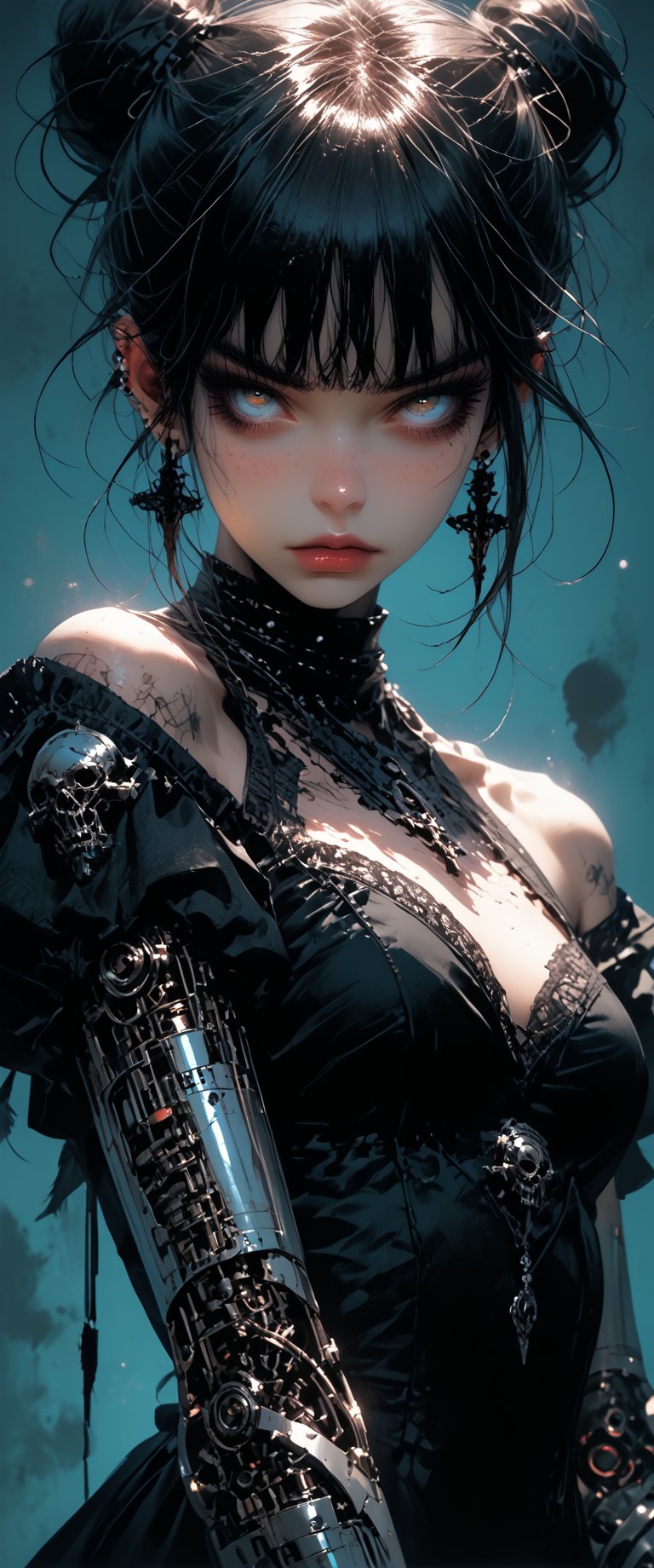 Onea | Cyborg Girl | image created by Shunkaha | Tensor.Art