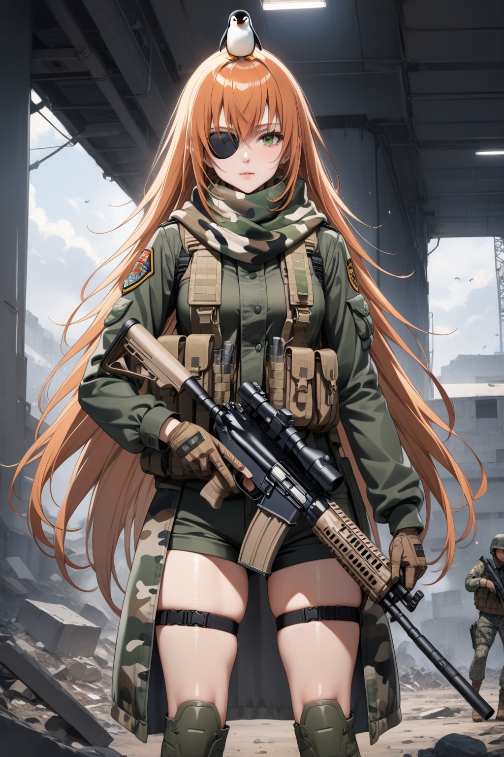 military girl - 5 images | image created by りょうのすけ | Tensor.Art