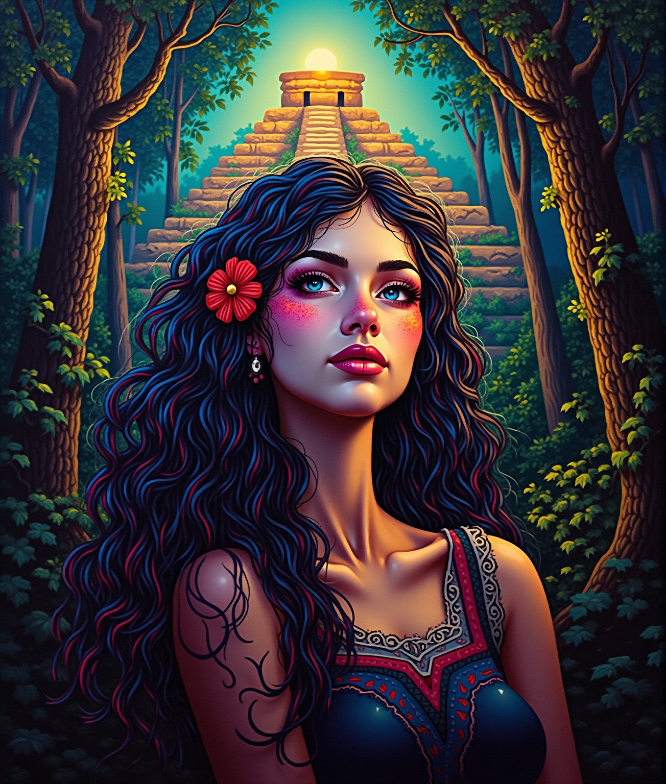 Intricate Oil Painting Of A Wo Image Created By RAYSHARK1 Tensor Art