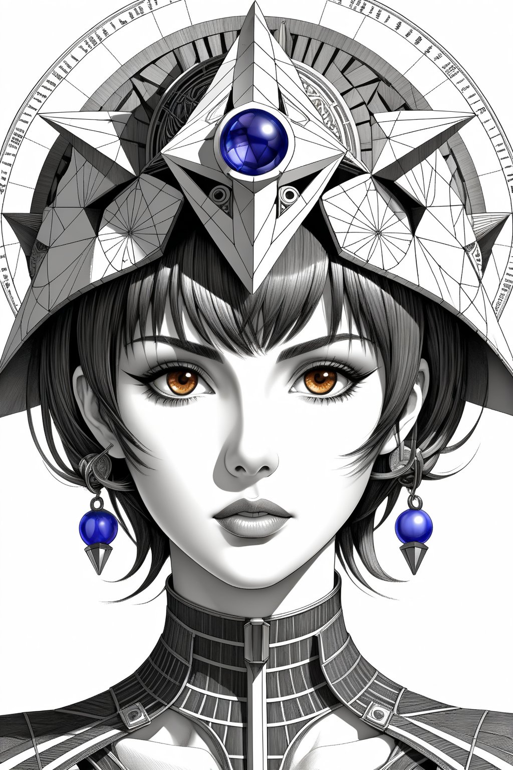 Pencil Sketch Drawing of (Gorg | image created by Endy Alf | Tensor.Art