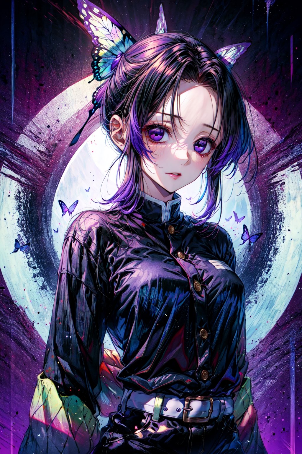 Kochou Shinobu :Demon Slayer | image created by マカイ Makai | Tensor.Art