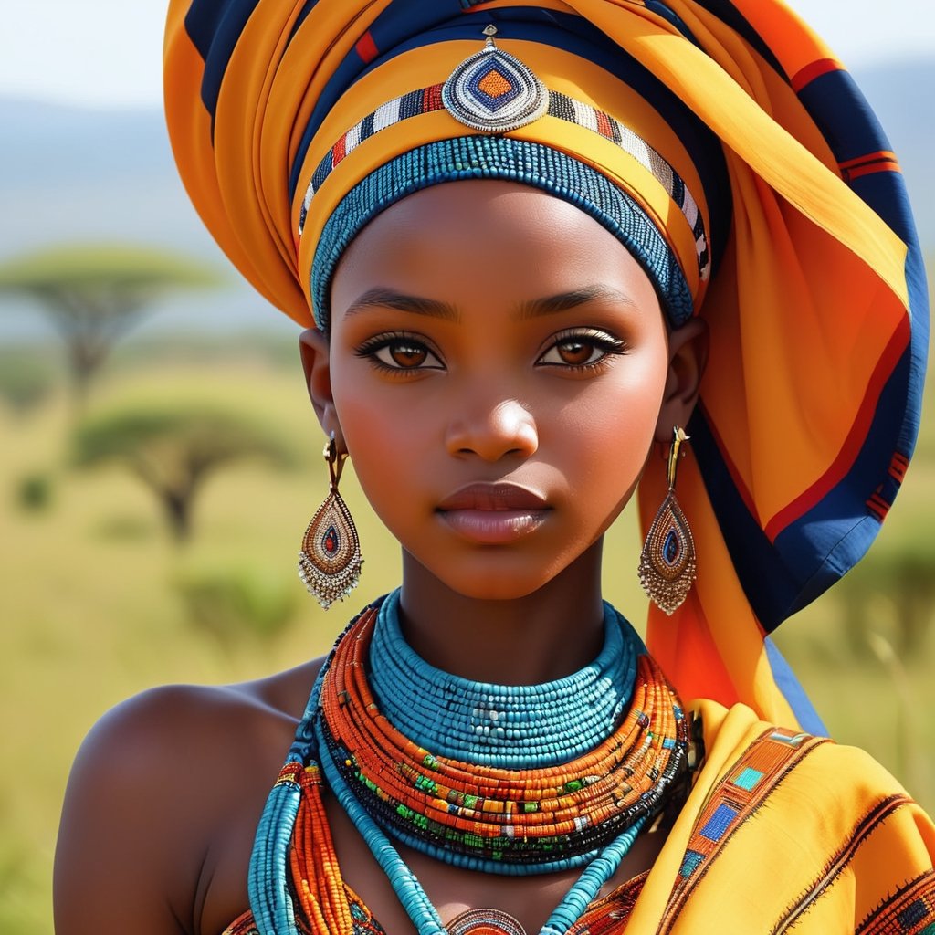 African Tribal Chief