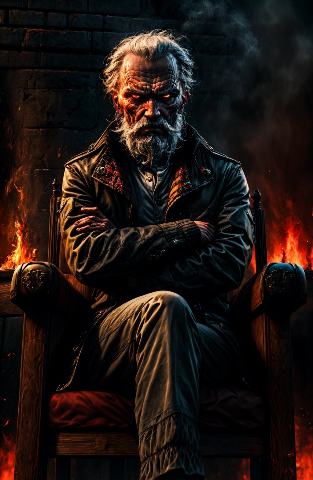 Fear me | image created by Nick Neon | Tensor.Art