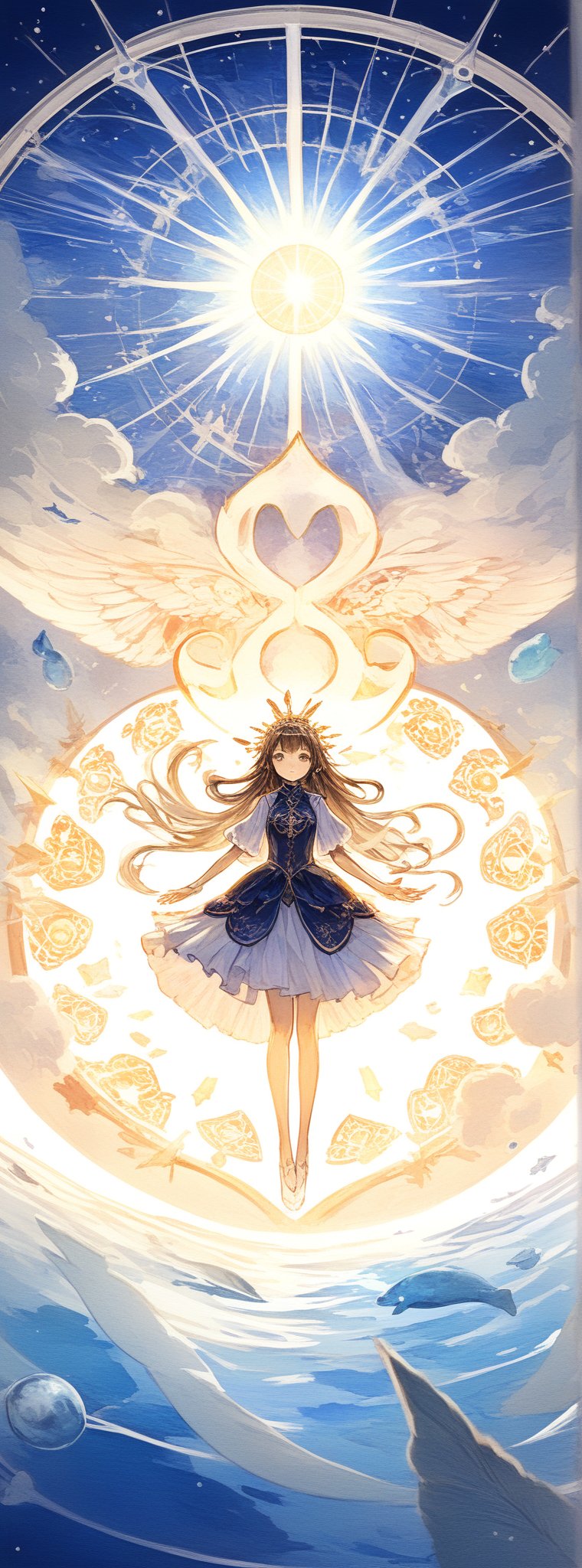 Divine Harmony: A Priestess an | image created by 京野菜（kyo8sai） | Tensor.Art