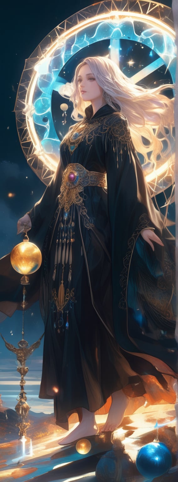 The Enigmatic Mage | image created by 京野菜（kyo8sai） | Tensor.Art