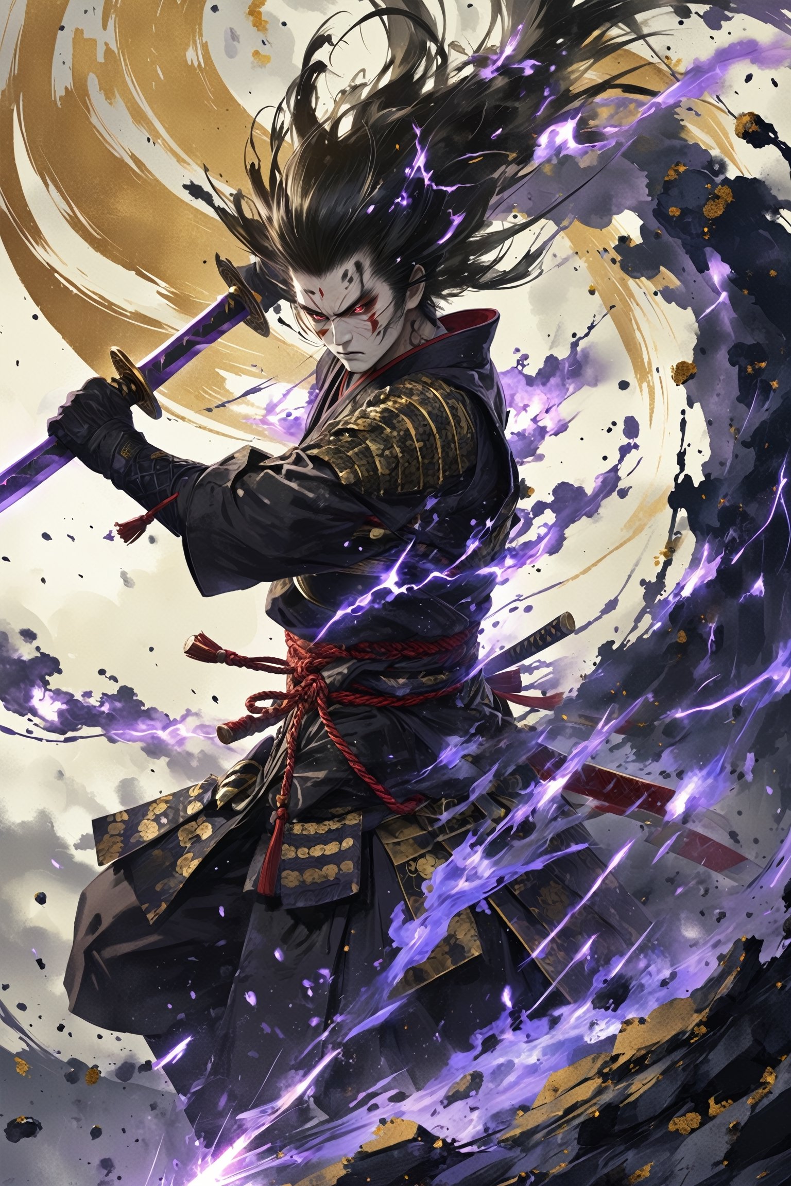 Samurai,moment when a swiftly | image created by maehara | Tensor.Art