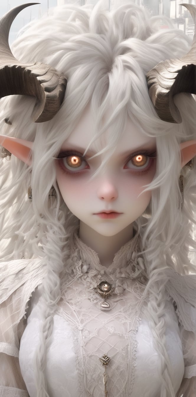 albino demon ver2 | image created by maehara | Tensor.Art