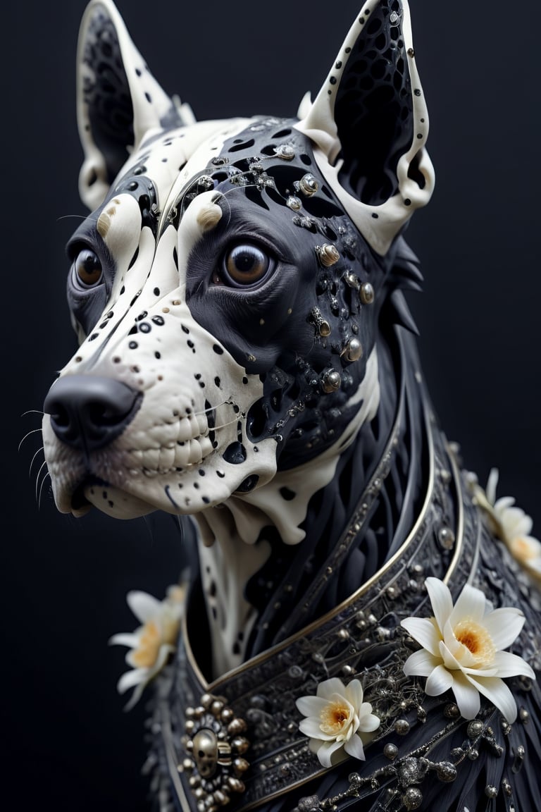 close up portrait, Chaotic bla | image created by maehara | Tensor.Art