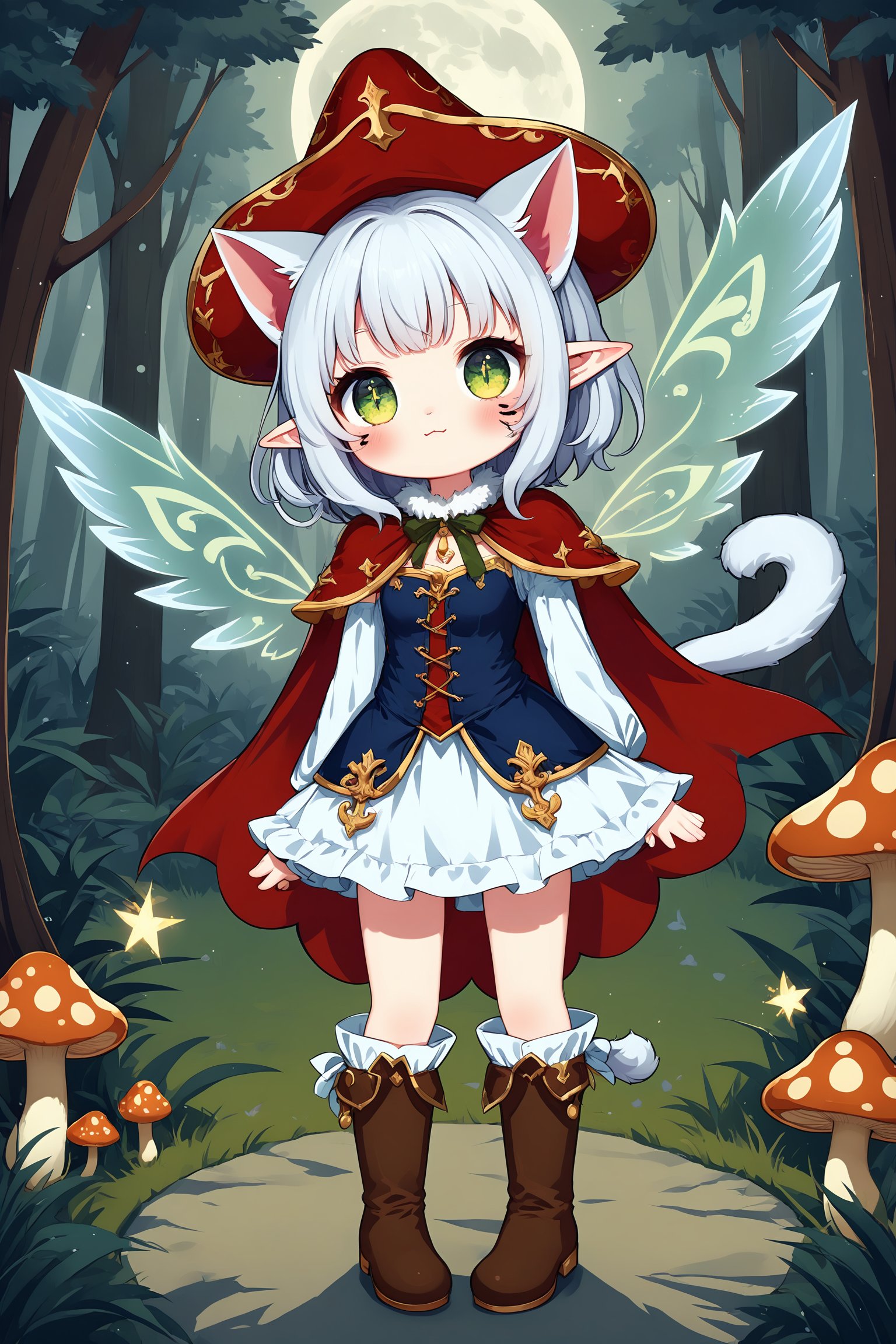 Cute fairy cat,Adorable Cait S | image created by maehara | Tensor.Art