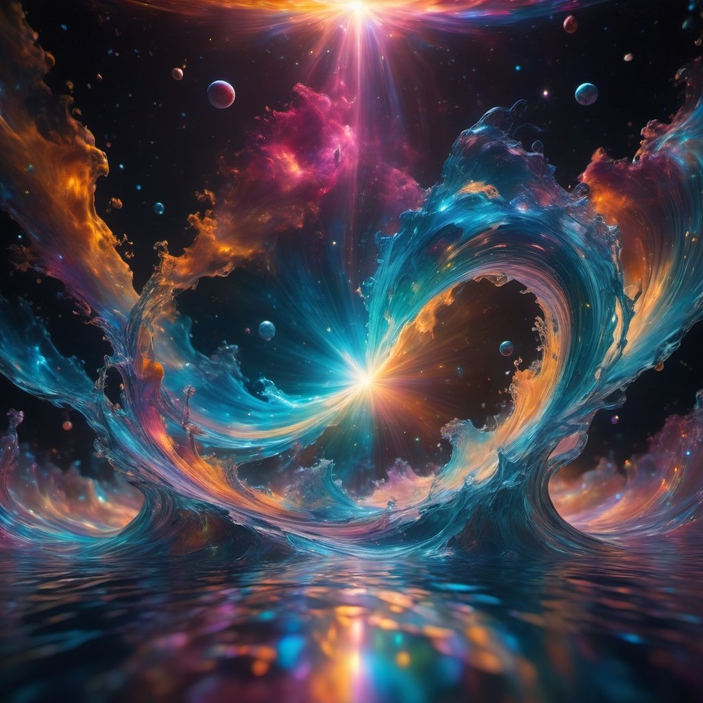 Underwater Realm, refractive r | image created by smilecreator | Tensor.Art