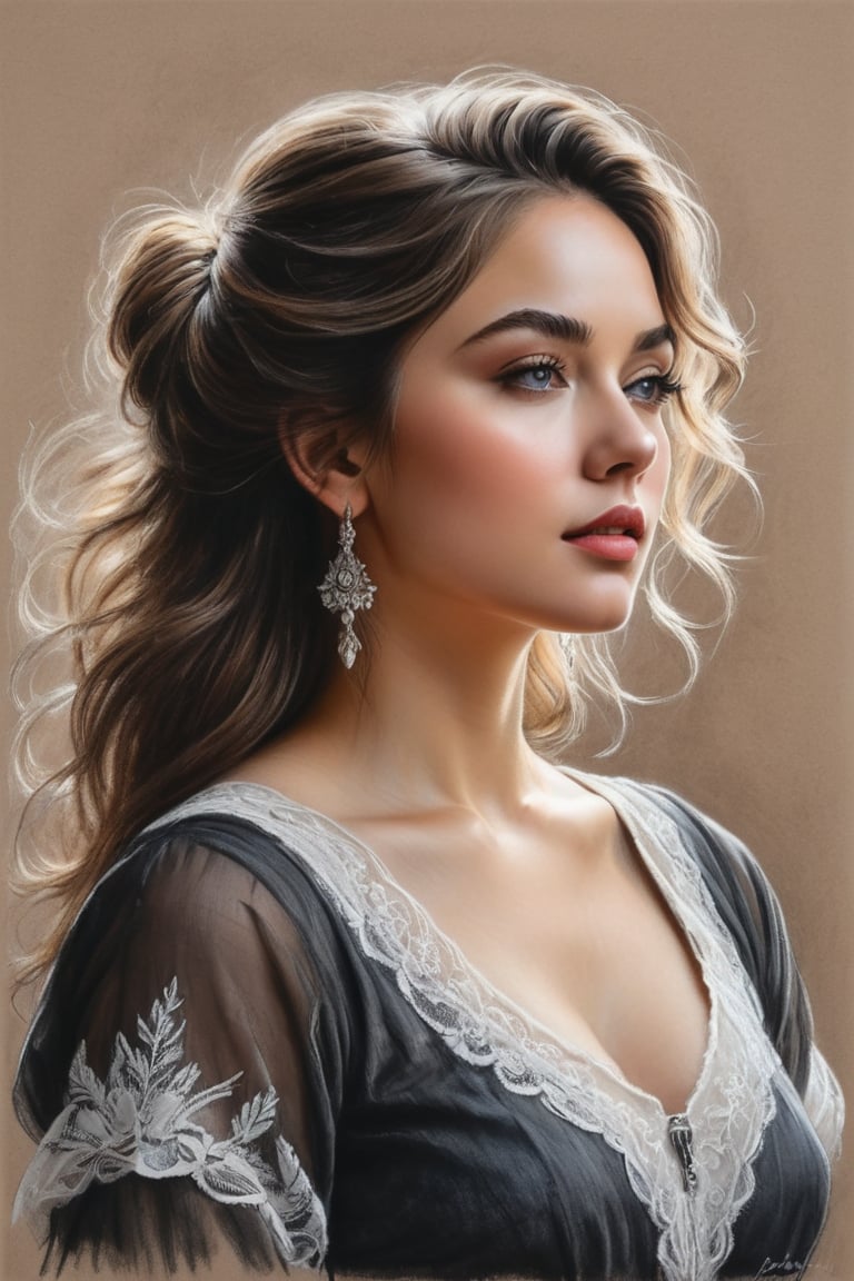 #pastel, #drawing with dry cha | image created by Anna ai art | Tensor.Art