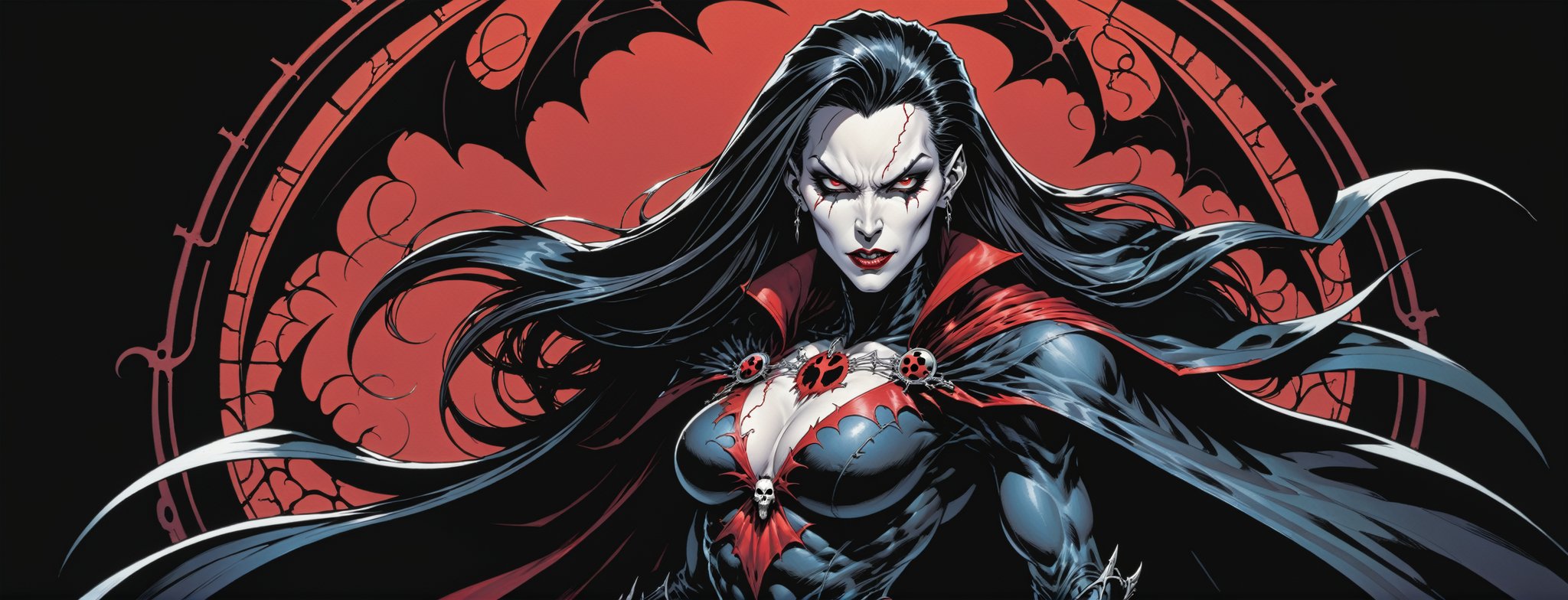 LADY DRACULA | image created by REDVAPOR | Tensor.Art