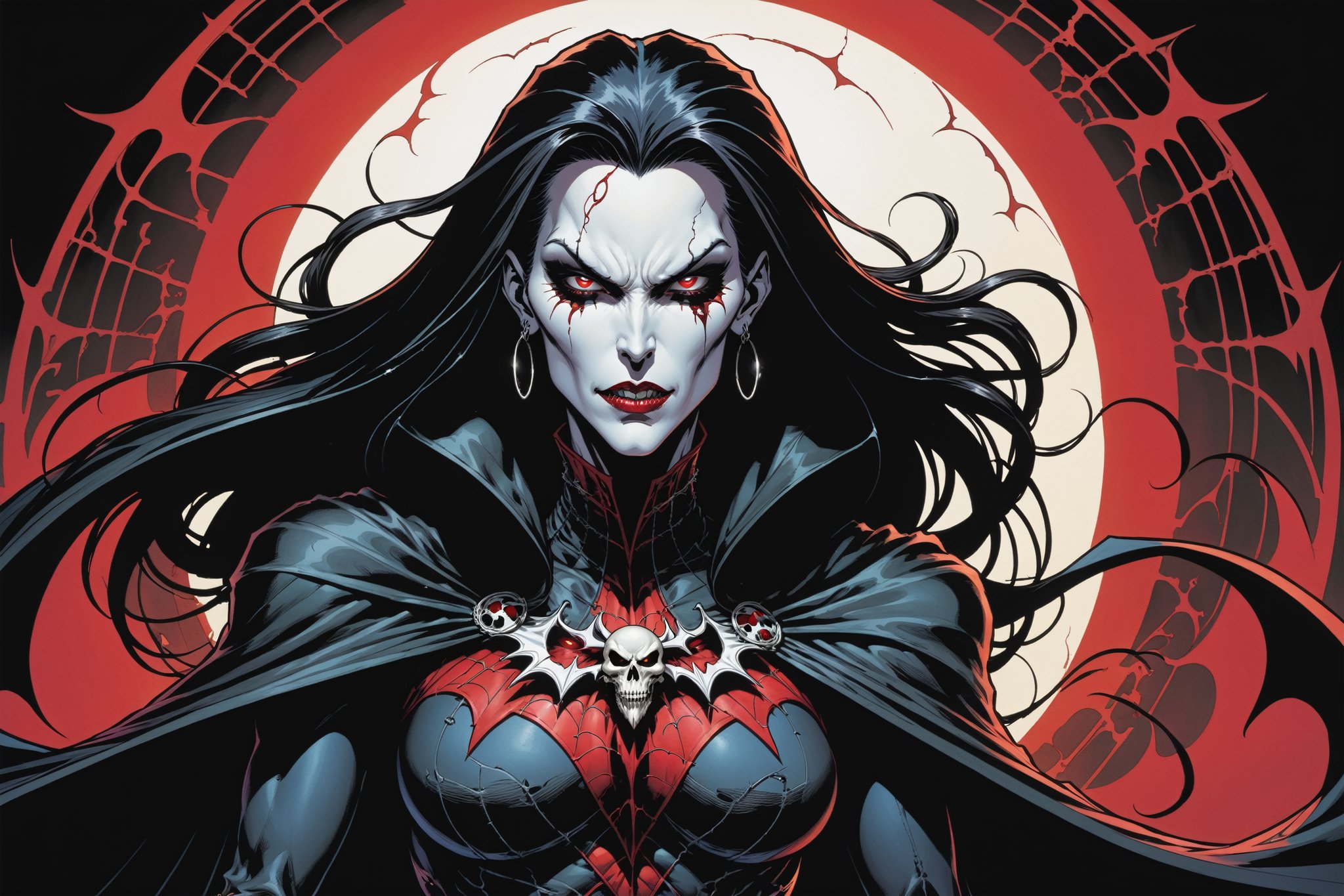 LADY DRACULA | image created by REDVAPOR | Tensor.Art