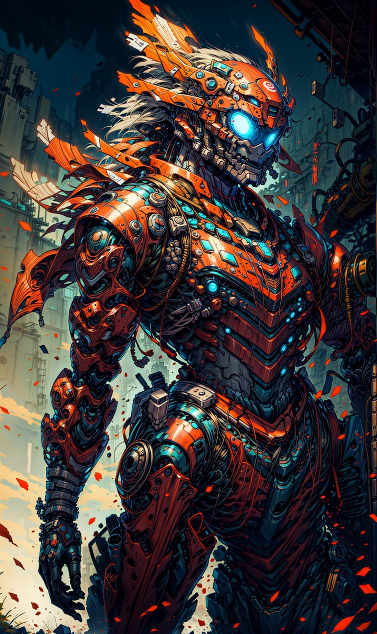 Another Mecha Mummy. Male vers | image created by OItoAI12! | Tensor.Art