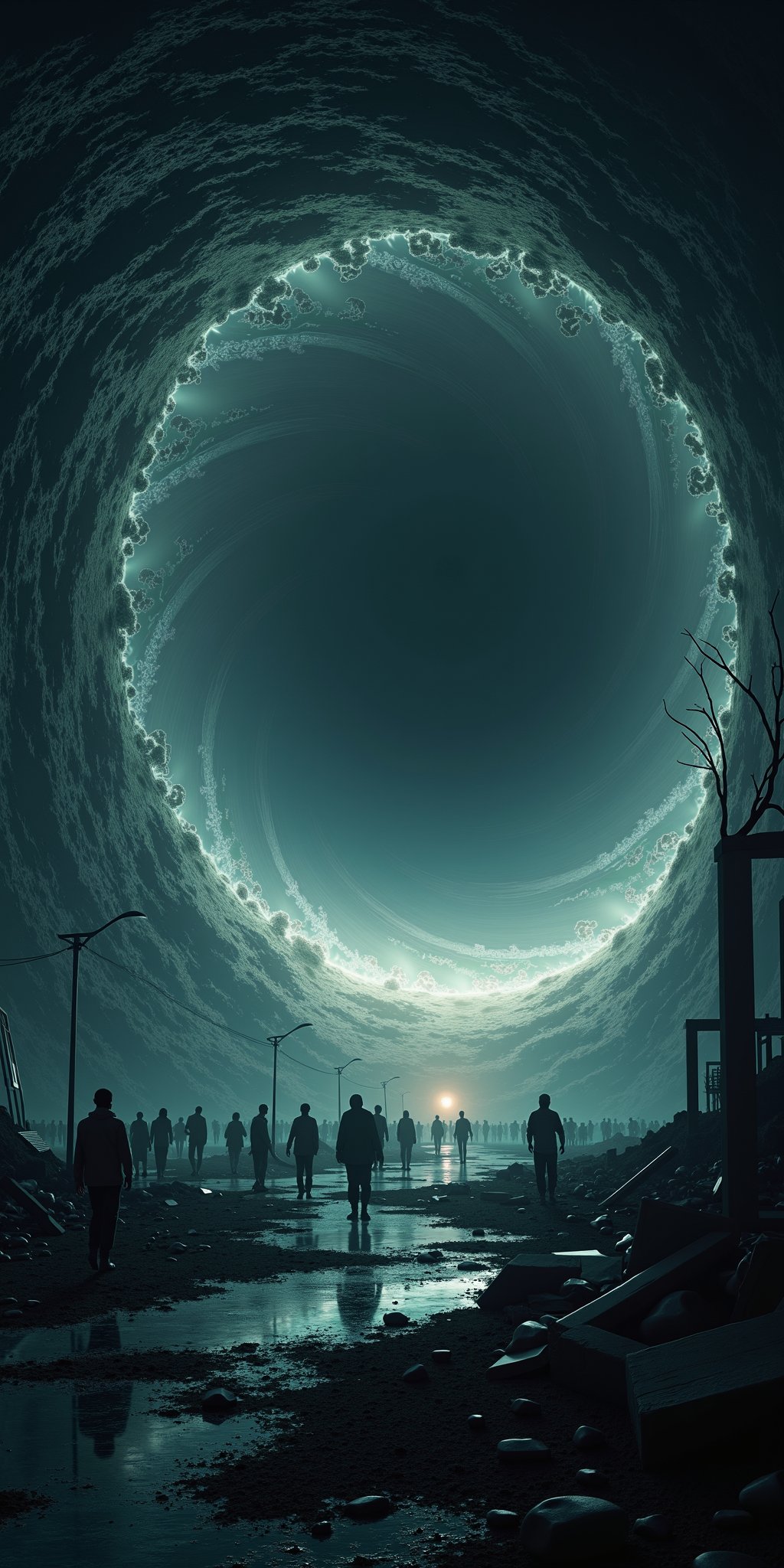 A swirling vortex of darkness | image created by UntunedUniverse ...