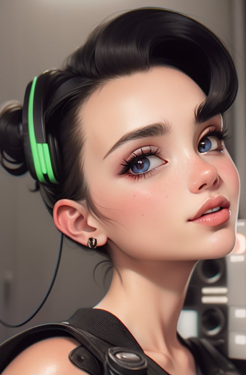 PIN UP NEON CYBER PUNK AND 80 | image created by Leon" idis | Tensor.Art