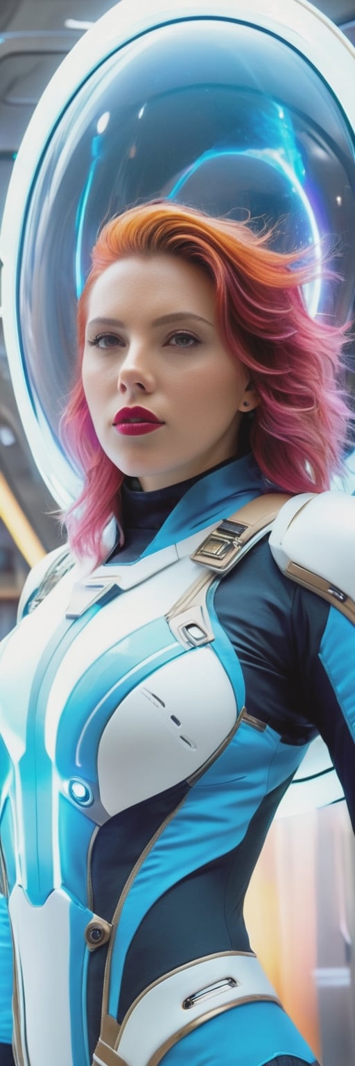 Sexy (random hair color) girl, | image created by LaRecalcada | Tensor.Art