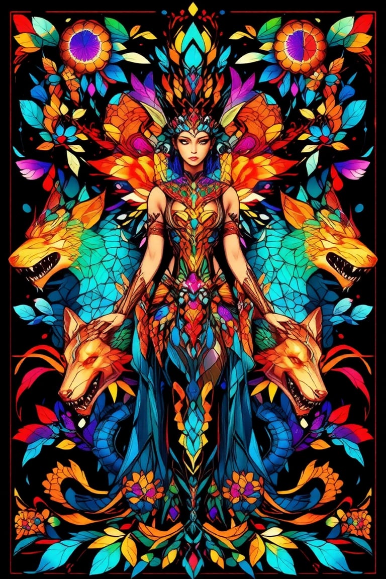 visionary art ,pen ink art med | image created by AstiaGoldenFox ...