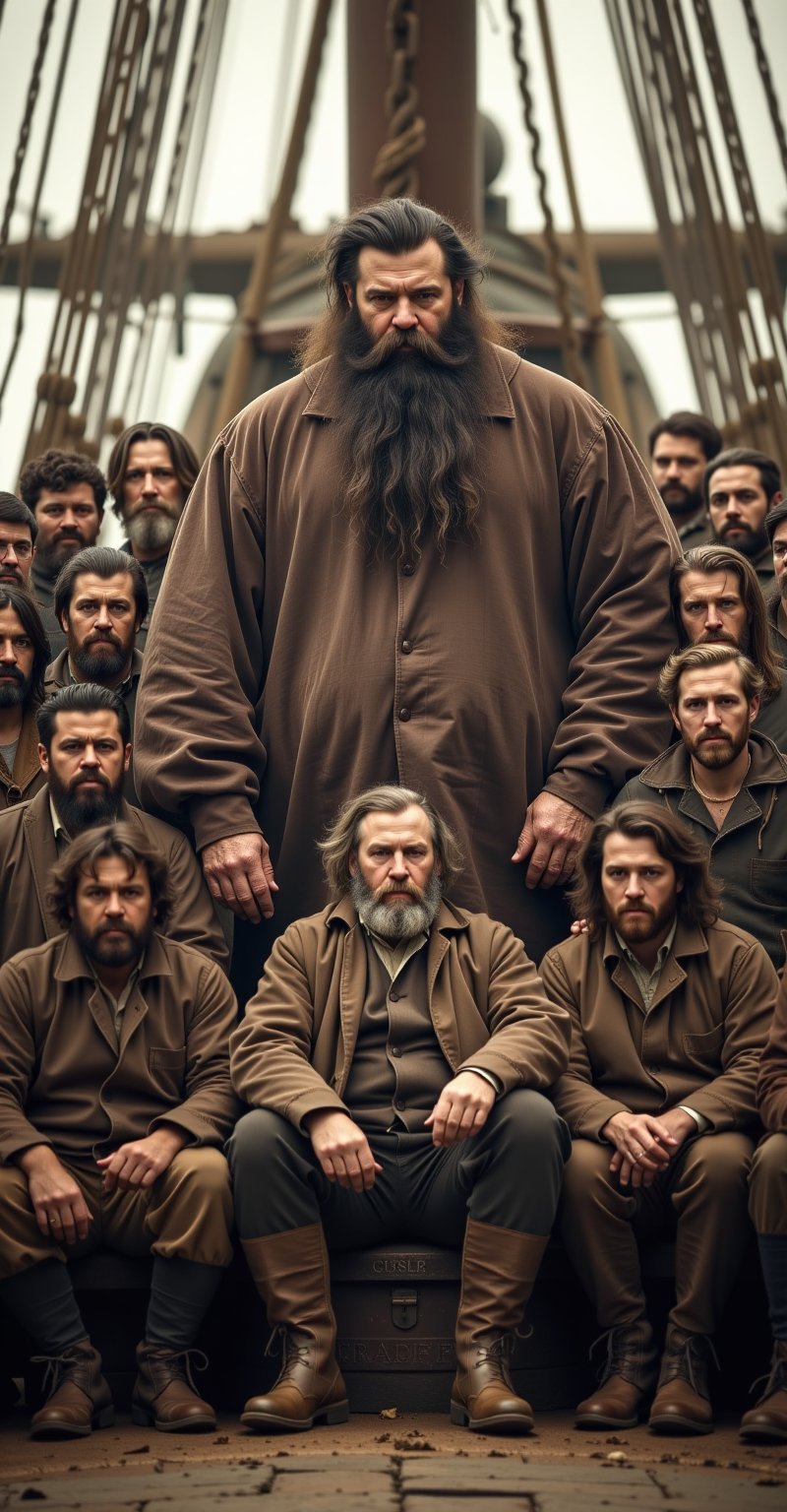 Cinematic group portrait, bear | image created by tensifai | Tensor.Art