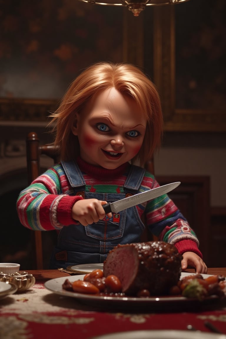 UHD, 3D, a scene of a Chucky d | image created by 728huey | Tensor.Art