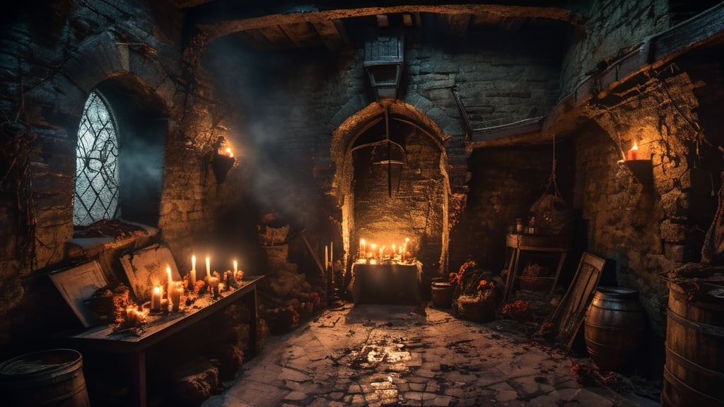 Devil's Castle story | image created by alanccia | Tensor.Art