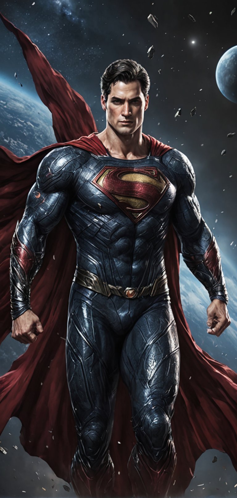 Superman man of steel | image created by viper_66789 | Tensor.Art