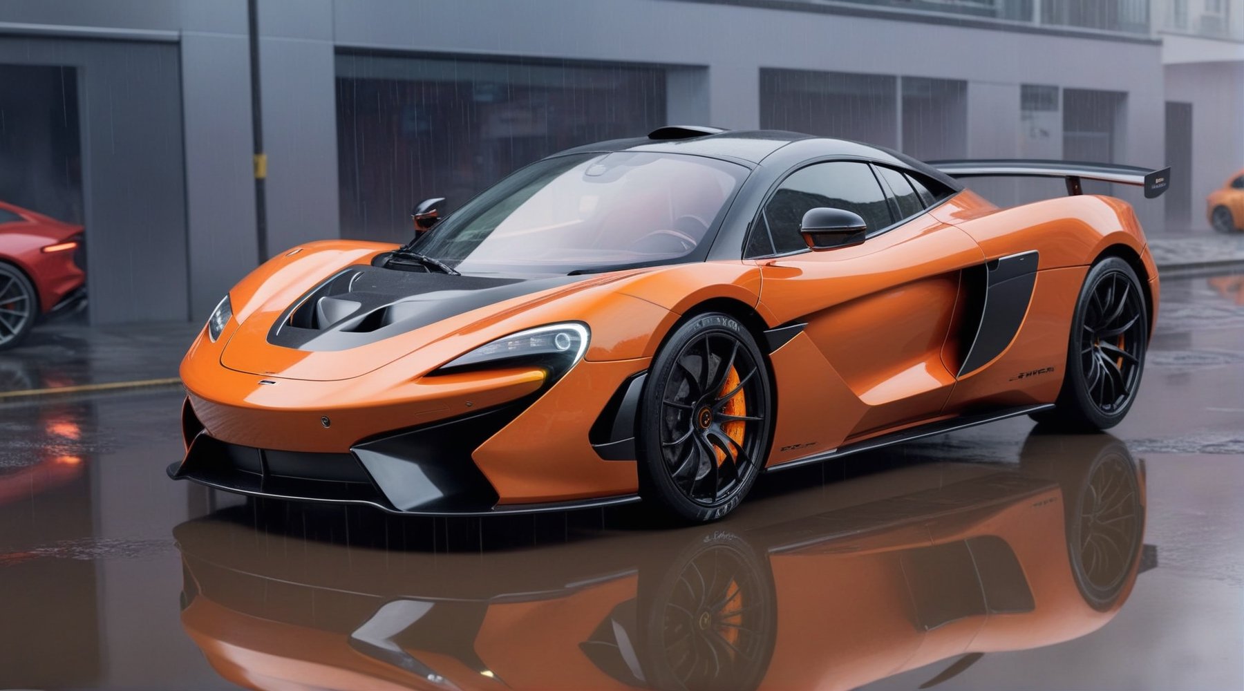 Cool Sports Car (1/4) | image created by EclipseKww | Tensor.Art