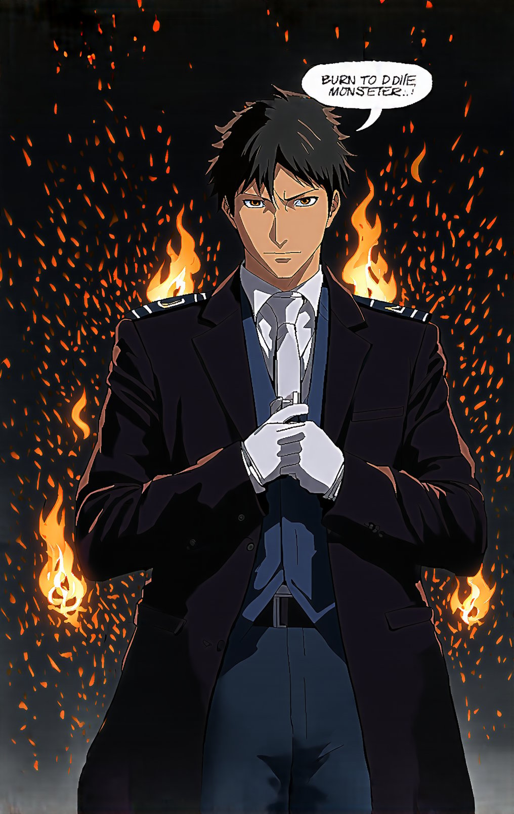 Roy Mustang. EK Anime Booster | image created by EclipseKww | Tensor.Art
