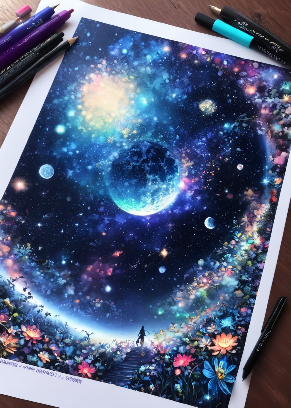 Colored pencils drawings and P | image created by Tadd_Sagittarius ...
