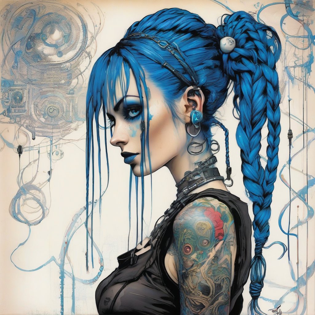 Biopunk. art by Nitrous Oxide, | image created by SometimesWitchy ...