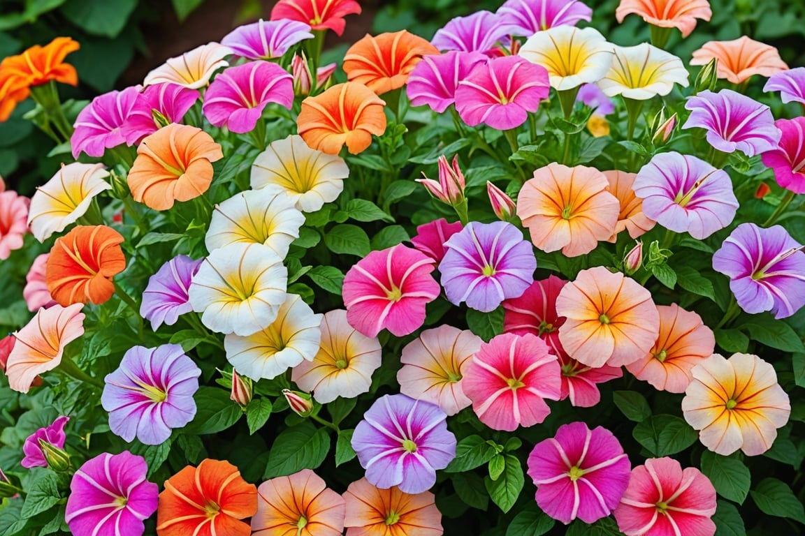 Mirabilis jalapa | image created by Aiartmanager | Tensor.Art