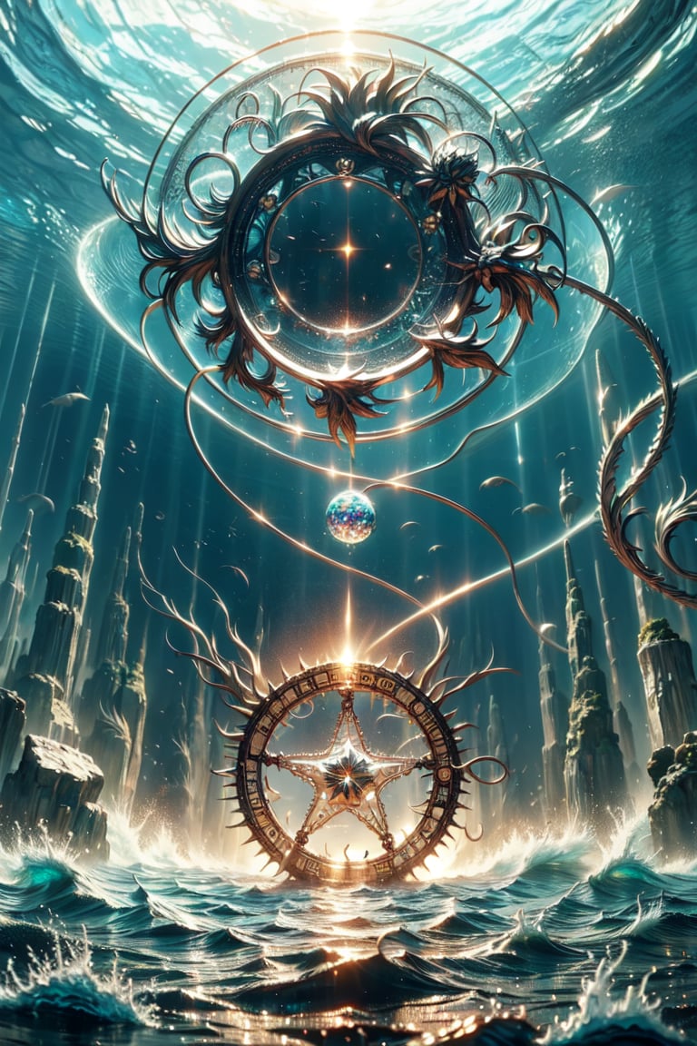 (sea,Enchantment),(crystal mag | image created by ghostwolfthree ...