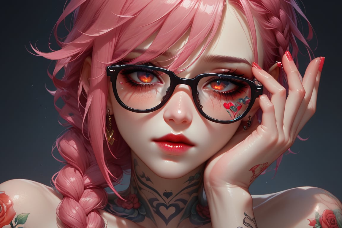 A woman with intricate tattoos | image created by Sariyah | Tensor.Art