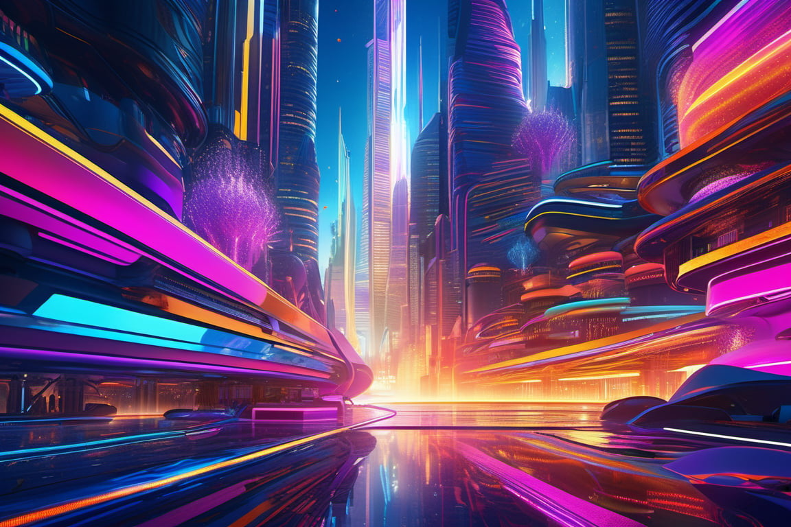 Futuristic Landscape | image created by MayaKannan | Tensor.Art