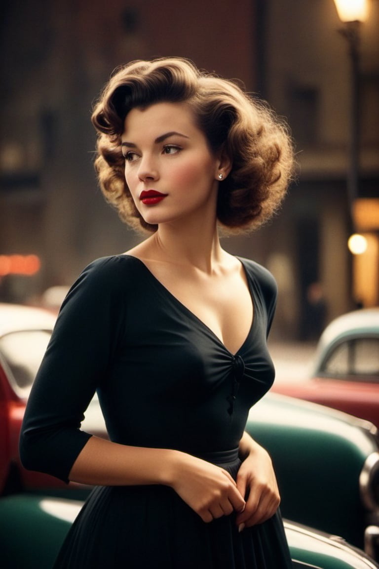 (((Iconic fashion photo 1950s | image created by mal2 | Tensor.Art