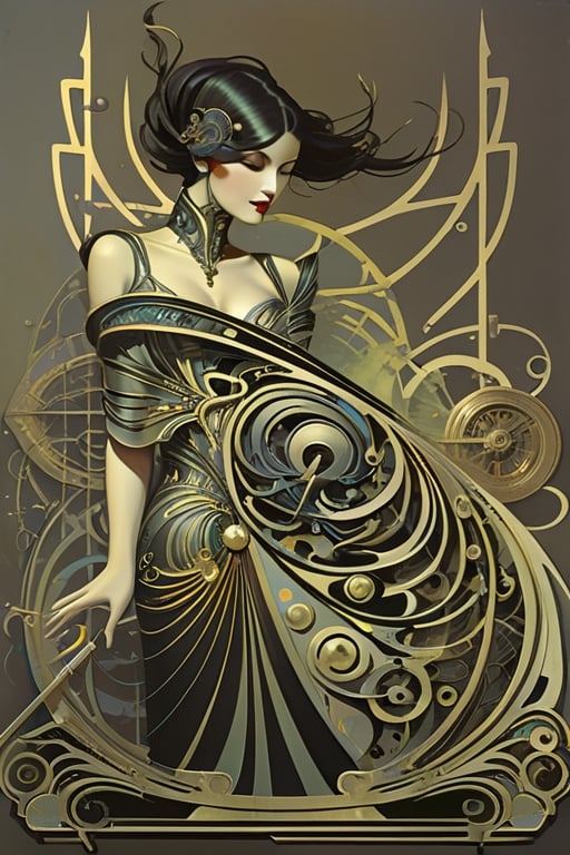 Luis Duarte Art - Nouveau Clas | image created by Luis Duarte | Tensor.Art