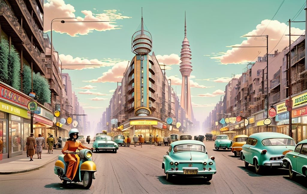 retro shizzle | image created by justme | Tensor.Art