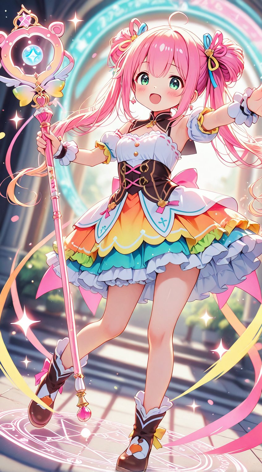 Overview: A cute magical girl | image created by kei | Tensor.Art