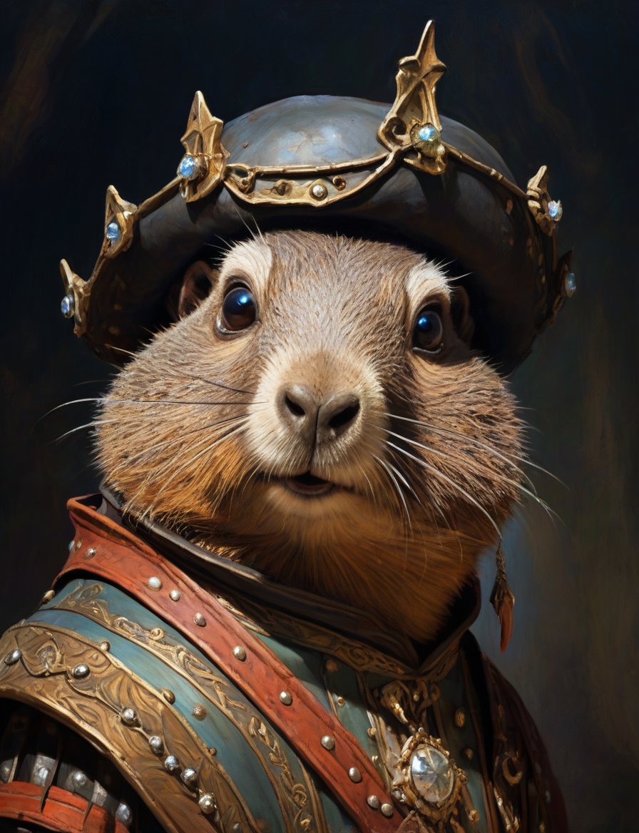 Anthropomorphic portraits | image created by Crystalballmech | Tensor.Art