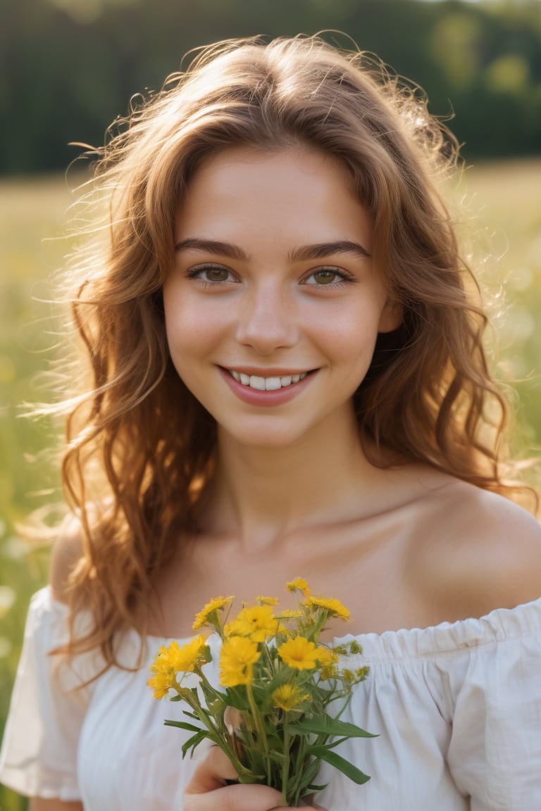 A bright-eyed 17-year-old girl | image created by Poller | Tensor.Art