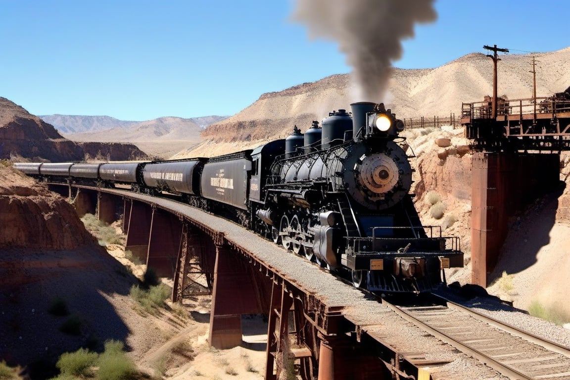 Steam engine | image created by Machtnix | Tensor.Art