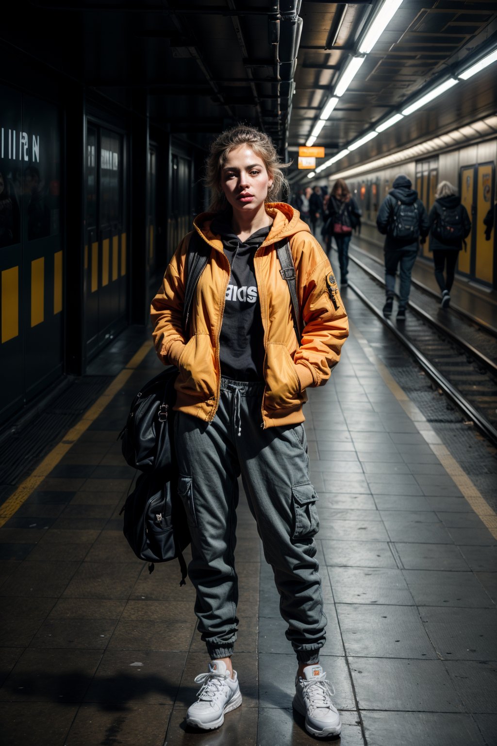 full body view, Photography bl | image created by 821476 | Tensor.Art